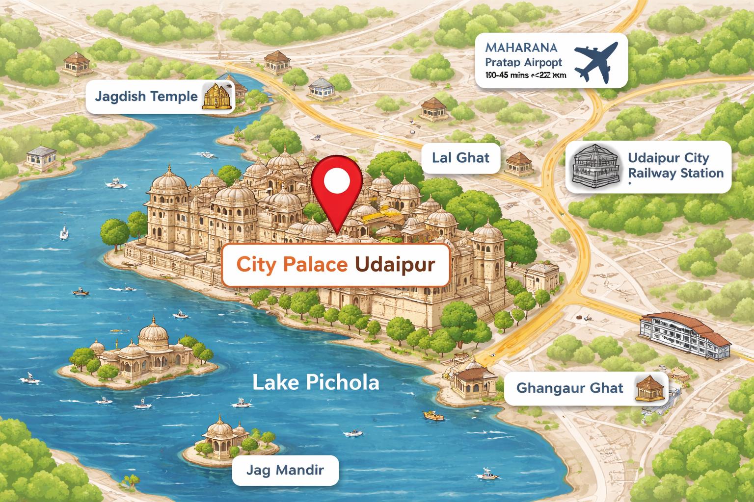 Best Hotels Near City Palace Udaipur for All Budgets (2026 Guide)